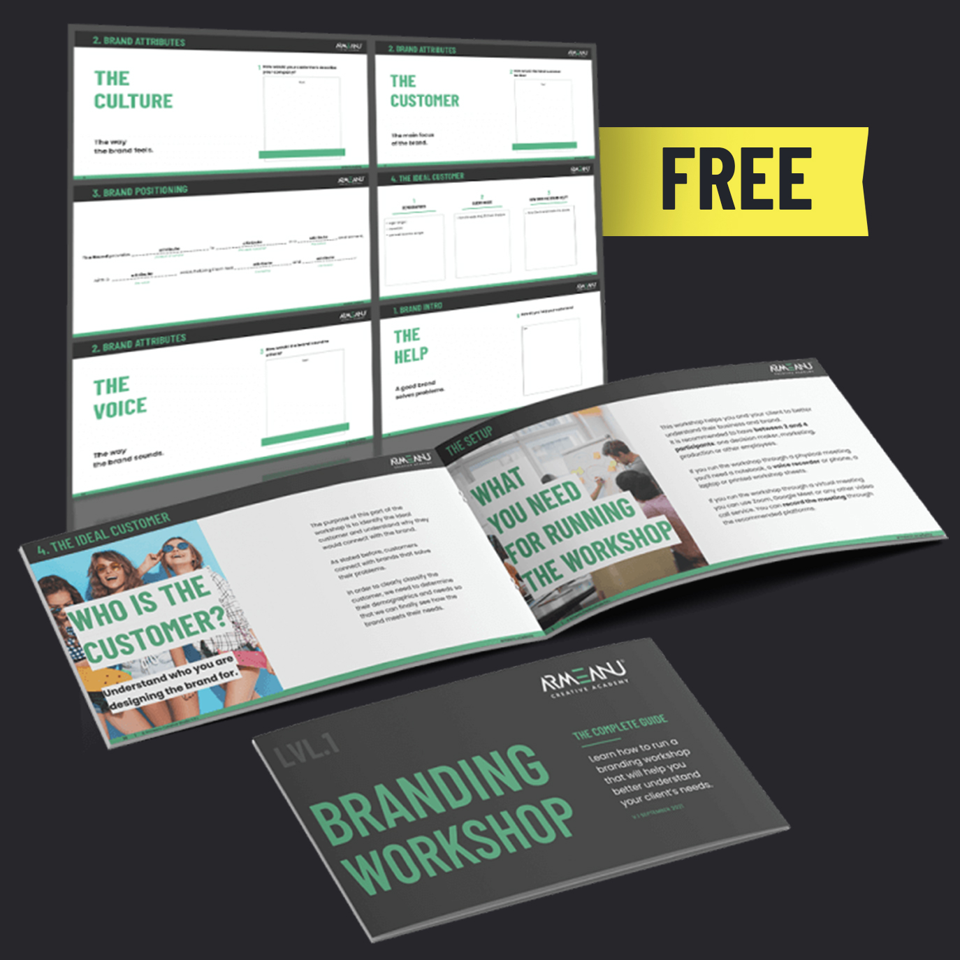 Branding Workshop framework - Armeanu Creative Academy